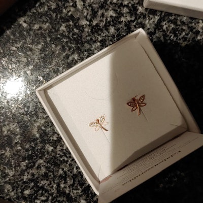 Dragonfly Necklace Chain With Pendant 925 Sterling Silver, Swarovski ...