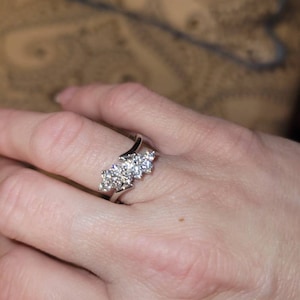 3.09CTW Radiant Cut Diamond Wedding Ring Set Radiant Bridal - Etsy