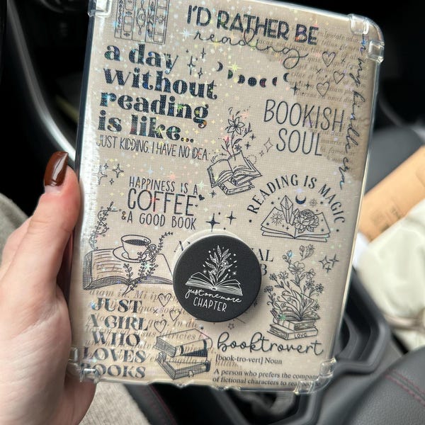 Kindle Insert Kindle Srickers Coquette E-reader Holographic Insert ...