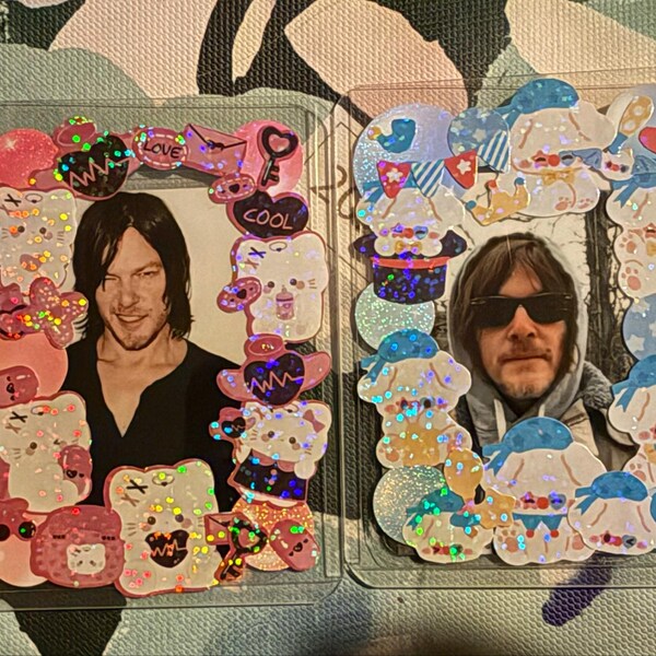 Norman Reedus Fan Photocard, Twd Fan Art, the Walking Dead Fan Merch - Etsy