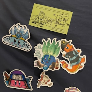 Danmachi Stickers Vol. 1 bell, Ais, Aisha, Syr, Alise, Haruhime, Naaza ...