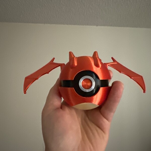 Beast Ball Pokeball Inspired Handmade 3dprinted Fanart - Etsy