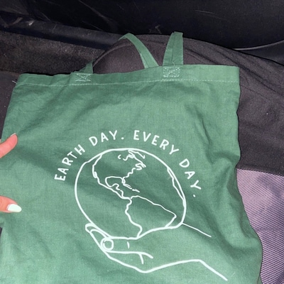 Earth Day Every Day Tote Bag, Earth Day Reusable Bag, Earth Day Gift ...