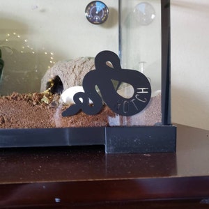 Customizable Name Ball Python Snake Vinyl Decal READ - Etsy