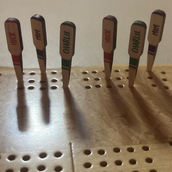 Wildlife & Animals Custom Cribbage Pegs Ask for Any Design Play Fun ...