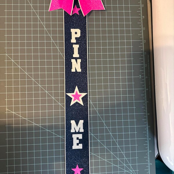 Senior WORD Glitter Cutout for Homecoming Mum | HOCO | Senior Mum or ...