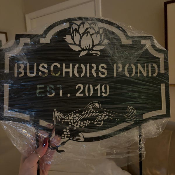 In Loving Memory, Memorial Marker, Custom Yard Stake Sign, Head Stone ...