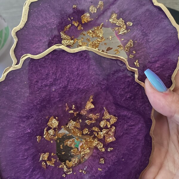 Baby Blue Resin Runes and Hot Pink Inlay | Elder Futhark Runes | Norse ...