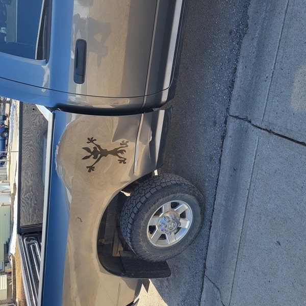 Car Dent Decal Wile E Coyote Splat HQ Vinyl Sticker Decal for Car Auto ...