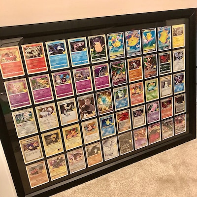 50 Trading Card Frame Card Display Frame Custom Card Frame Card Frame ...