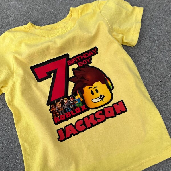 Roblox Birthday Png, Birthday Roblox, Sublimation Design, Birthday Boy ...