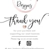 ADD YOUR LOGO Printable Small Business Insert Card / Simple - Etsy