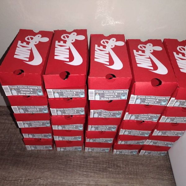 Mini Shoe Box Template Bundle, Shoe Box SVG, Shoe Box Label Template ...