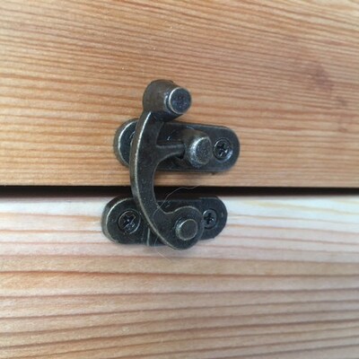 Mini Lock With a Hook, Buckle Locks, Furniture Buckle, Decorative Latch ...