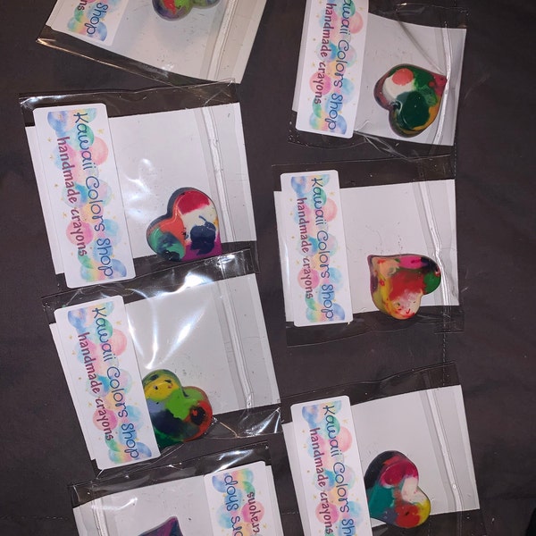 HEART CRAYON Box That Talked Poem, Student Gift From Teacher ...