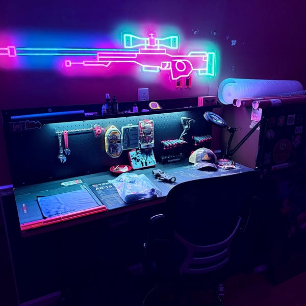 Retro Arcade LED Neon Sign, Game Room Neon Light up Sign, Retro Gaming ...