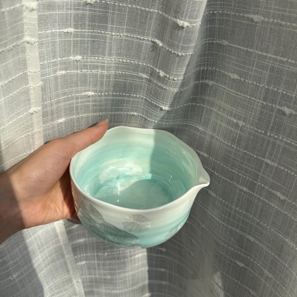 Hand Painted Cute Capybara Matcha Gift Set Matcha Bowl With Bamboo ...