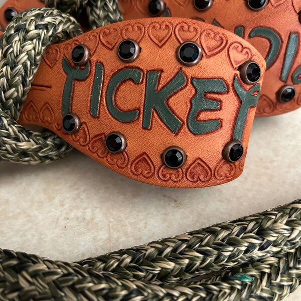 Mecate Reins & Slobber Straps - Custom Made to Order With Personalized ...