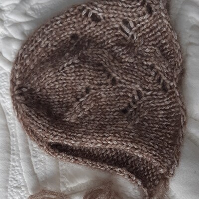 Aaron Bonnet PDF PATTERN Newborn Knit Bonnet Hat Photo - Etsy