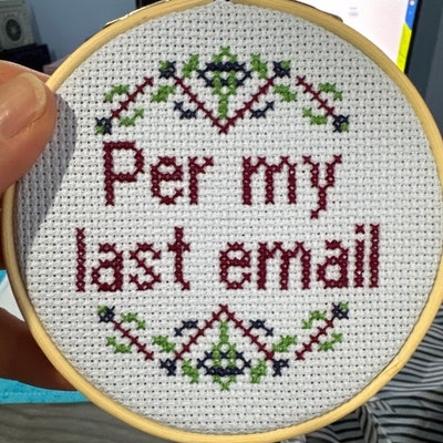 PATTERN Meme Cross Stitch Instant Download Has Anyone Really Been Far ...
