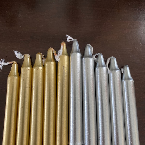 Gold Mini Ritual Candles, Spell Candles 4" Candles, Spells, Wicca ...