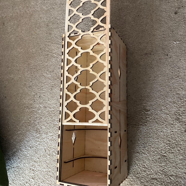 Vector Laser Cut Lettering Alphabet Font Wooden Letter A-Z, 0-9 ...