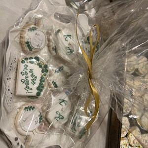 Blank Hand Piped Sugar Cookies - Etsy