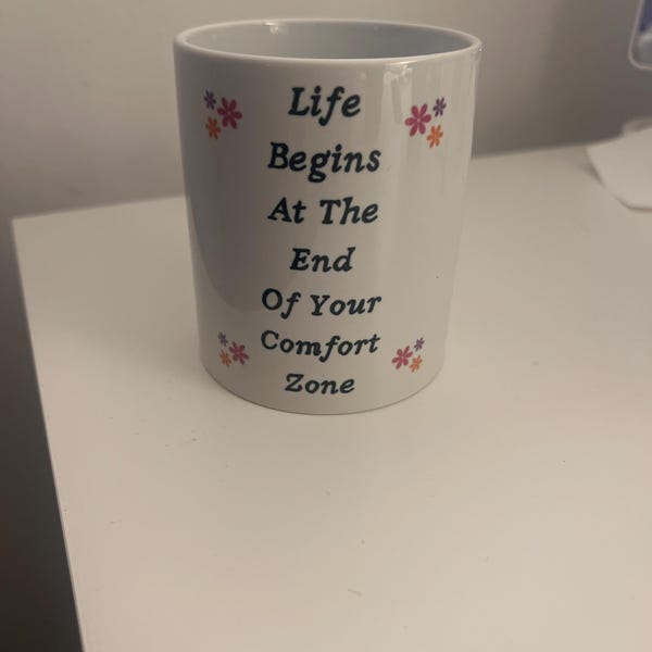 Watercolor Streamer Pattern Ceramic Mug - Colorful Coffee Cup for Home ...