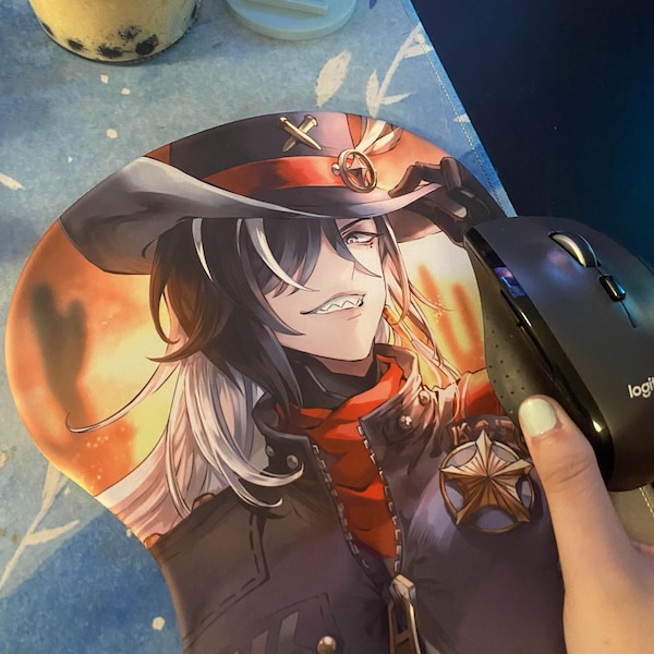 Boothill Ergonomic 3D Man Chest Mousepad Support Pad Gaming Pad Honkai ...