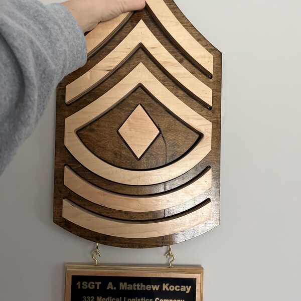 NCO Sword Holder Wall Display / U.S. Army Sword Display, Marines ...