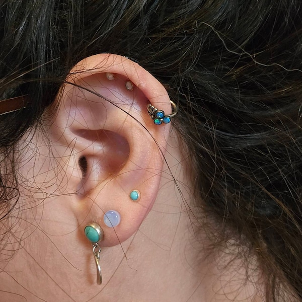 Dermal Jewelry Surgical Steel, Dermal Top, Internally Threaded Dermal ...