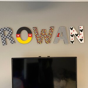 Peter Pan Themed Blue Nursery Letters | Etsy