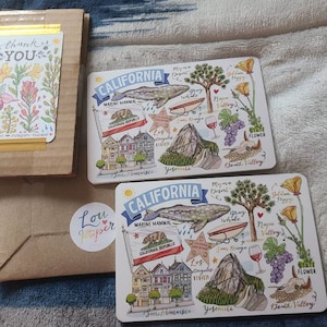 California State Postcard. - Etsy