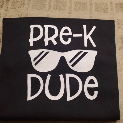 Pre K Svg, Pre-k Dude SVG, Preschool Svg, Kinder Svg, Pre-k DXF, EPS ...