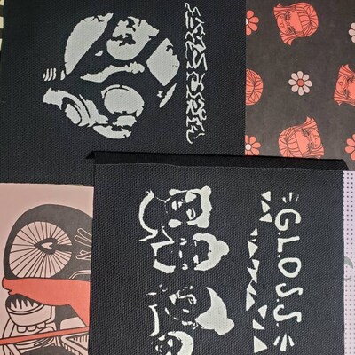 Punk Crust Dbeat,anarcho Punk Patchesconflict,gism,inepsy,totalitar - Etsy