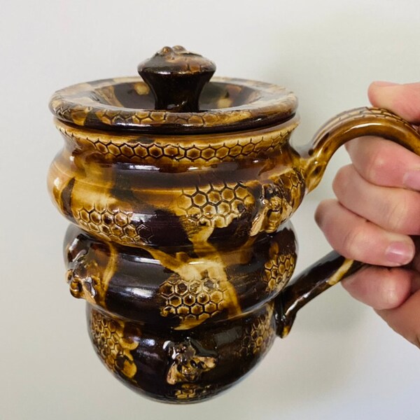 Honey Bee Hive Mug - Etsy