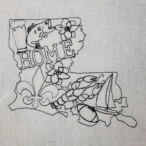 Simply Blessed, Frame With Branch, Machine Embroidery, 4x4,5x7,6x10 ...