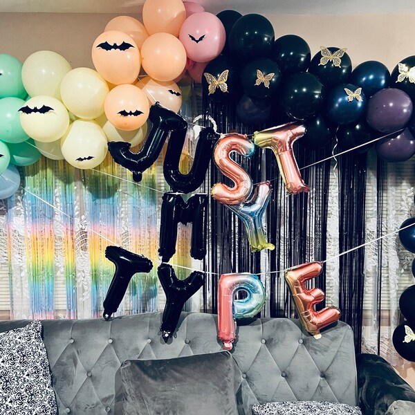 Wednesday Birthday Party Balloon Arch Party Balloon Garland Party ...