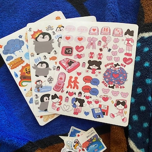 Yotsuba Koiwai Sticker Sheet Yotsuba& Enjoy Everything - Etsy