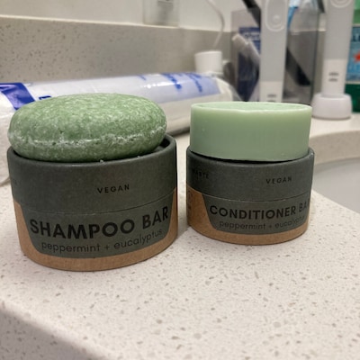 Zero Waste Ultimate Dishwashing Bundle Eco-friendly Solid Dish Soap Bar ...