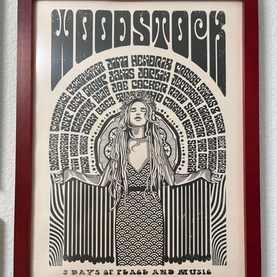 The Electric Circus Psychedelic Rock Art Print, Psychedelic Art Print ...