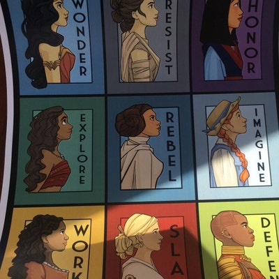 She Series Collage Version One Medium Print - Etsy