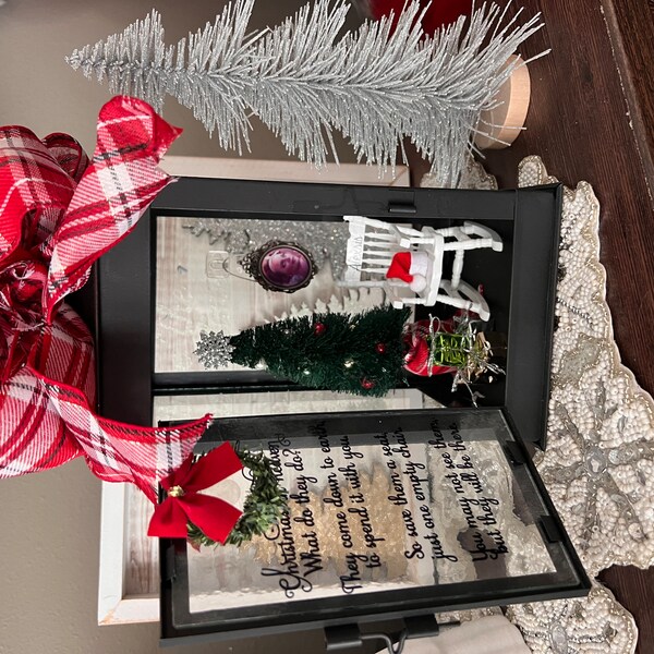 LED LIT Christmas in Heaven Empty Chair Memorial Lantern, Best of 2022 ...