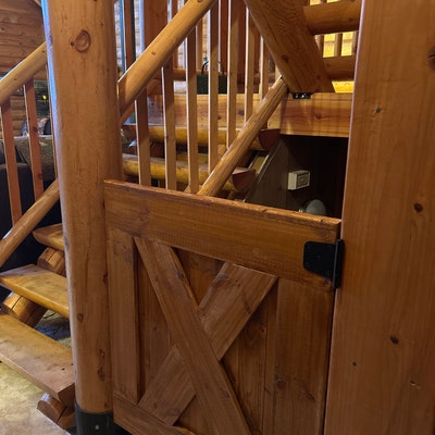 Large Opening Rustic Wooden Farmhouse Gate. 50 Inches Plus. - Etsy