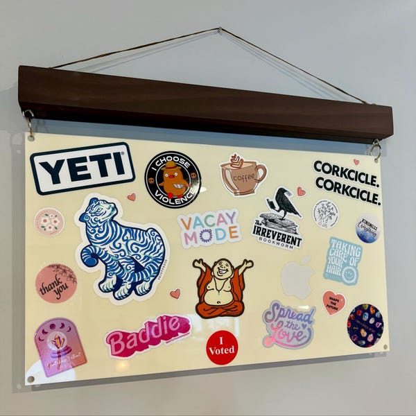 Felt Banner, Enamel Pin Display, Felt Wall Hanging, Fabric Pennant ...