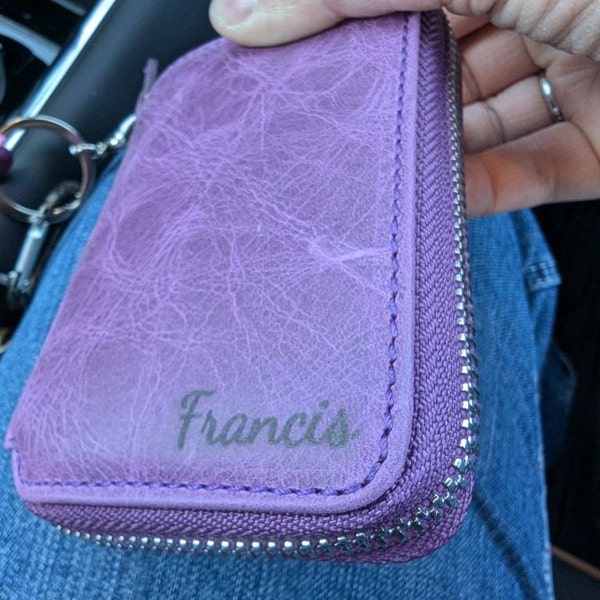 Keychain Wallet, Leather Cardholder, Credit Card Holder, Mini Wallet ...