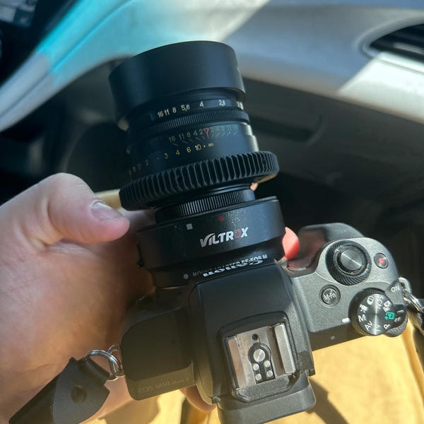 ANAMORPHIC Helios 44m 2/58mm Cine Mod Lens, Sony Nex Mount Vintage Lens ...