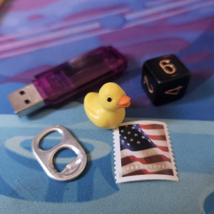 MINIATURE RUBBER DUCK Ducky Duckies Micro Minis Tiny Dollhouse Fairy ...