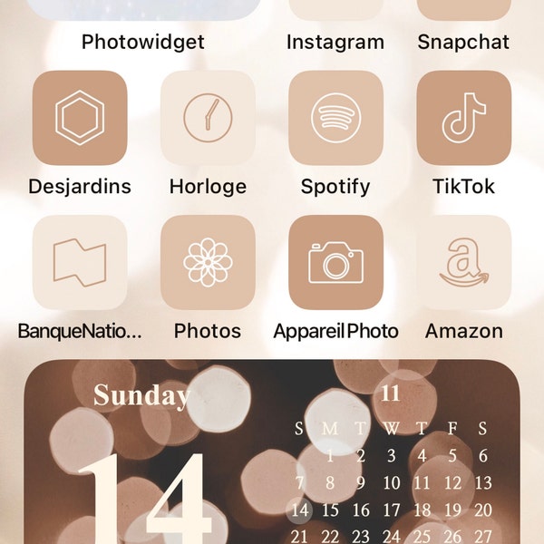 Cozy Christmas App Icons, Icons Xmas, Winter Aesthetic App Icons ...