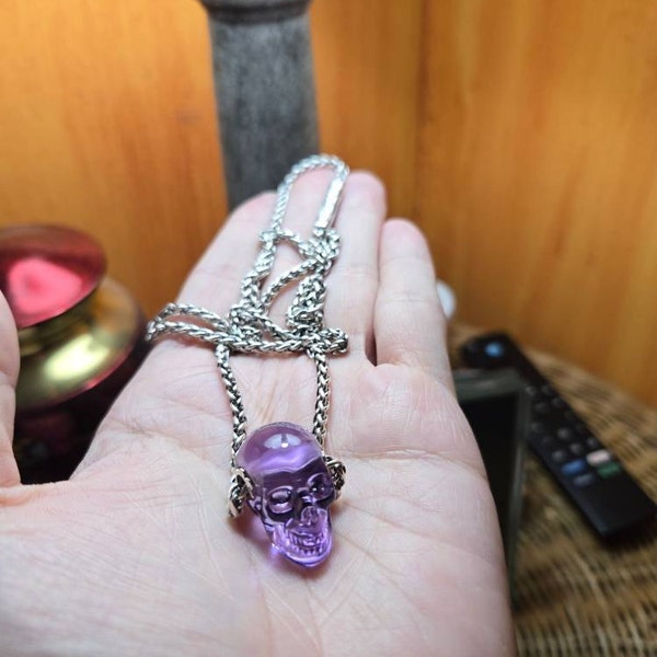 Skullis Crystal Skull, Five Poisons 5.2 Carnelian Carved Crystal Skull ...